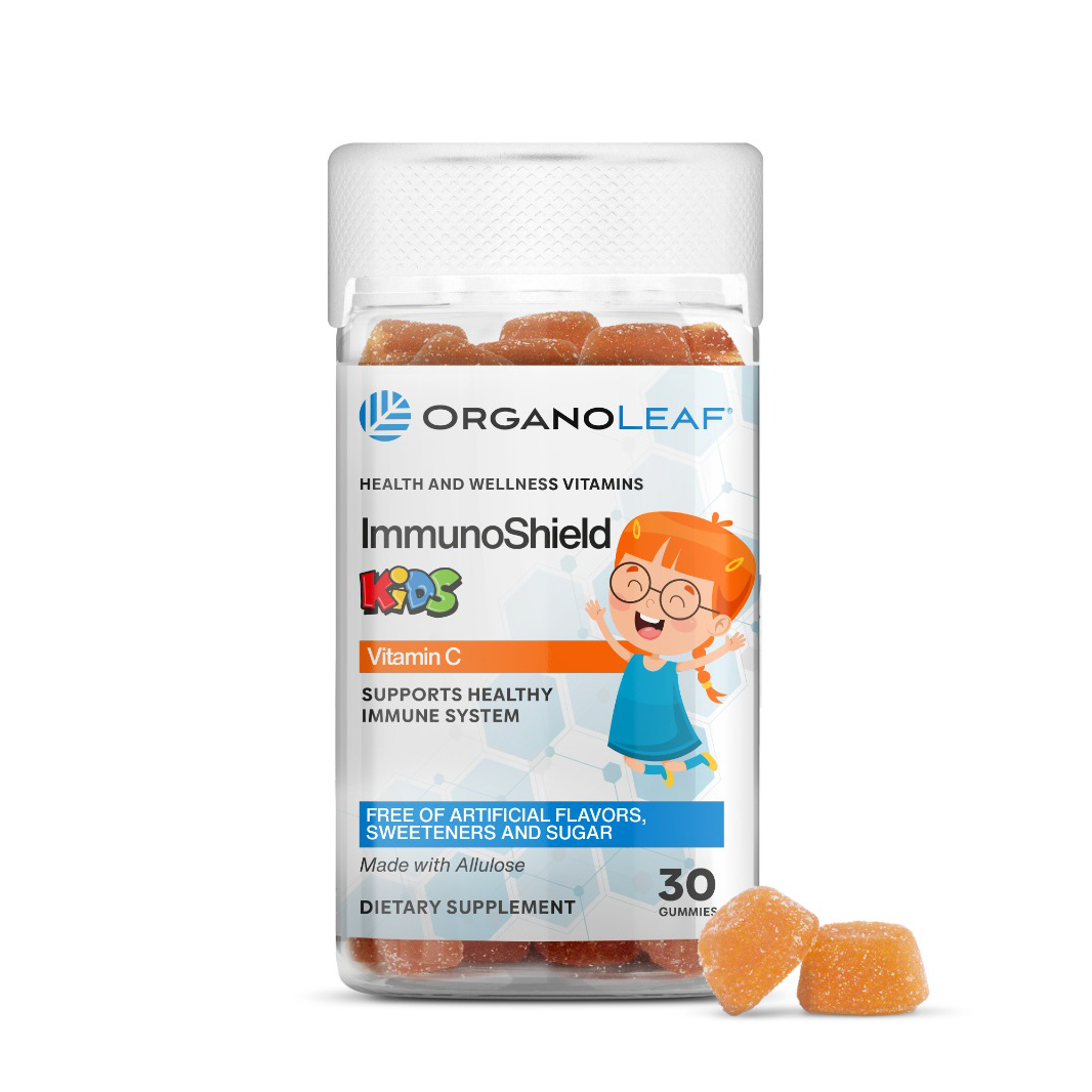 ImmunoShield Kids Vitamin C Gummies – Immune Support | OrganoLeaf